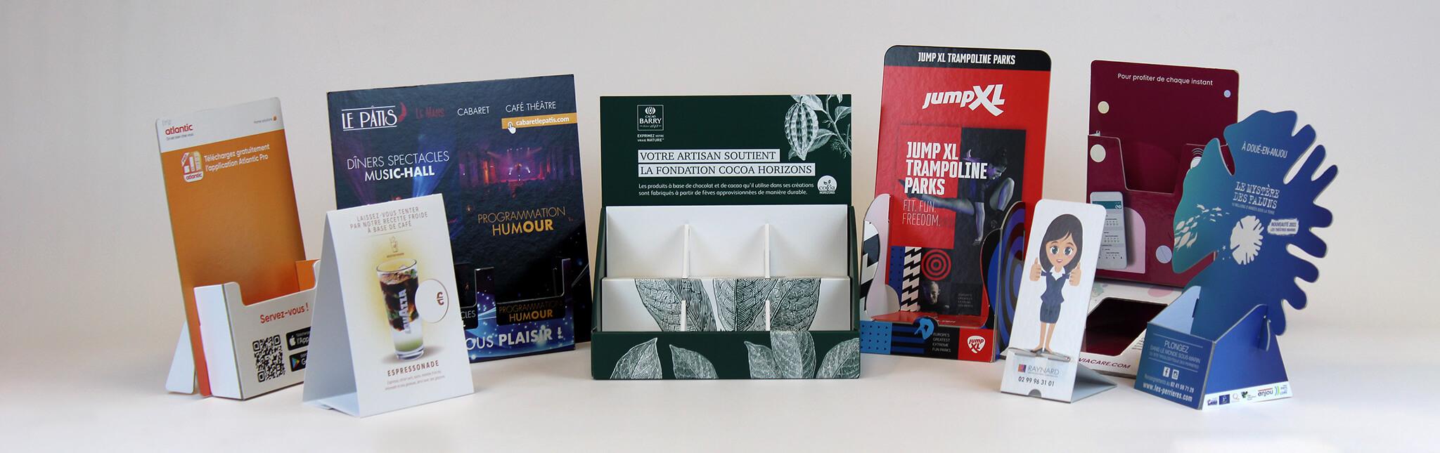 Publicité sur Lieu de Vente PLV - ITF imprimeurs