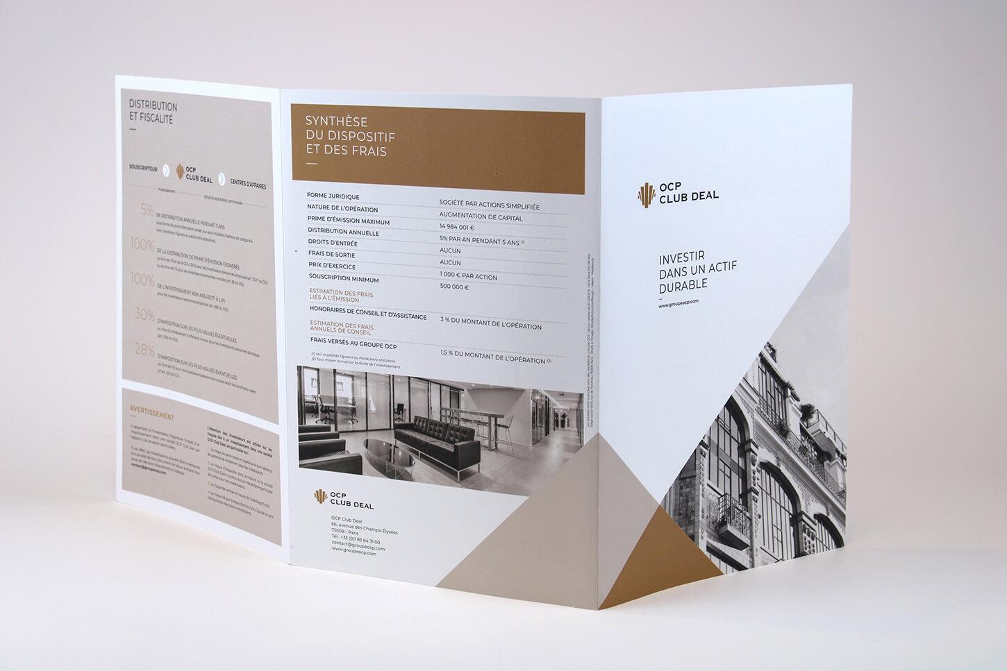 Plaquette commerciale - ITF imprimeurs